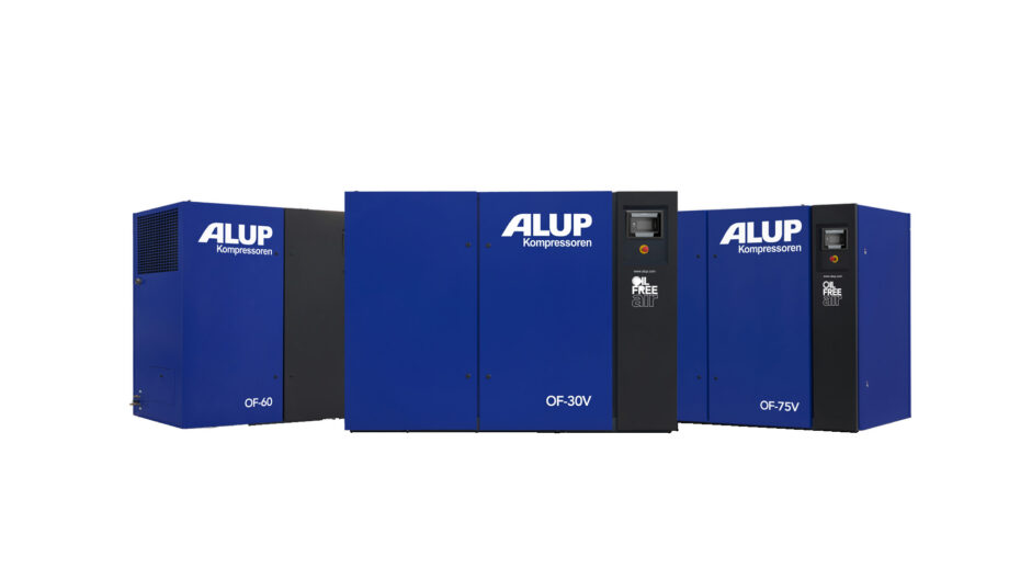 ALUP Serie OF 20-75 HP: Compressori d'Aria OIL-FREE - Air Compressor ...